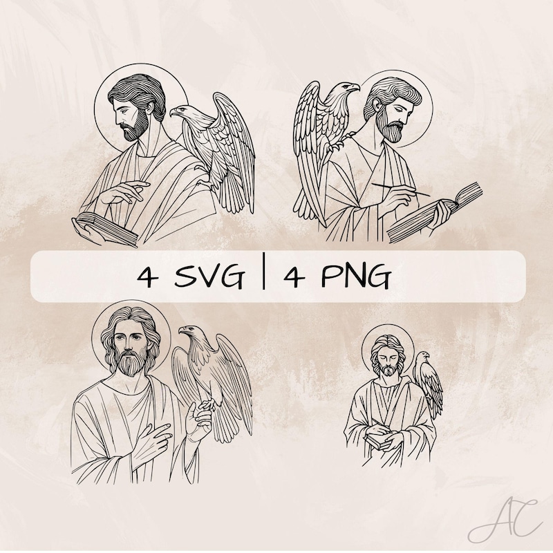 John the Baptist Clipart - Etsy