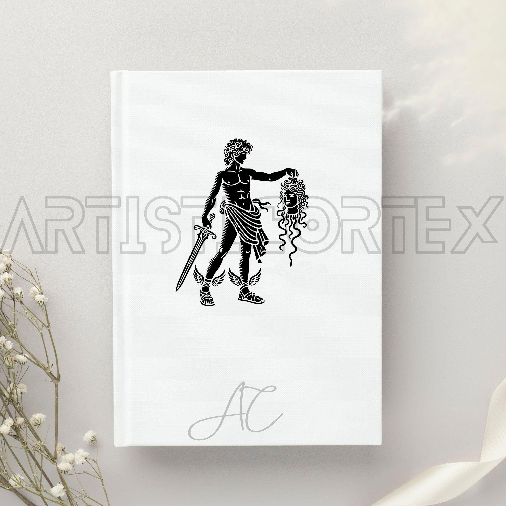 Perseus SVG Bundle, Perseus and Medusa PNG ,greek Myhtology Clipart ...