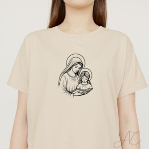 Saint Anne SVG Bundle, St Anne PNG ,saint Anne Clipart, Hand Drawn ...