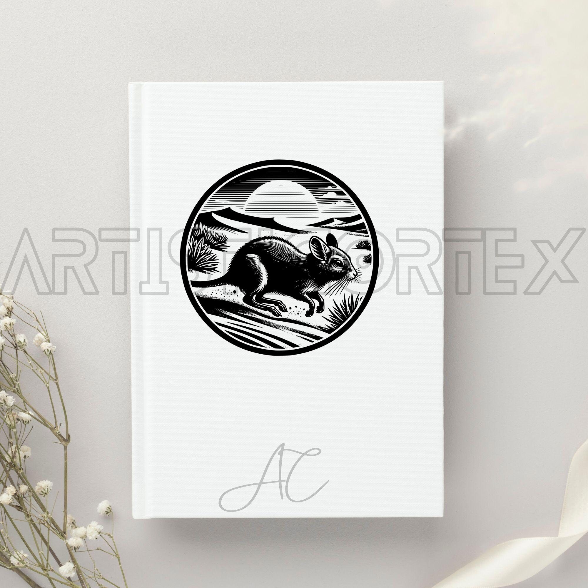 Jerboa SVG Bundle, Jerboain Desert PNG ,cute Jerboa Clipart, Hand Drawn ...