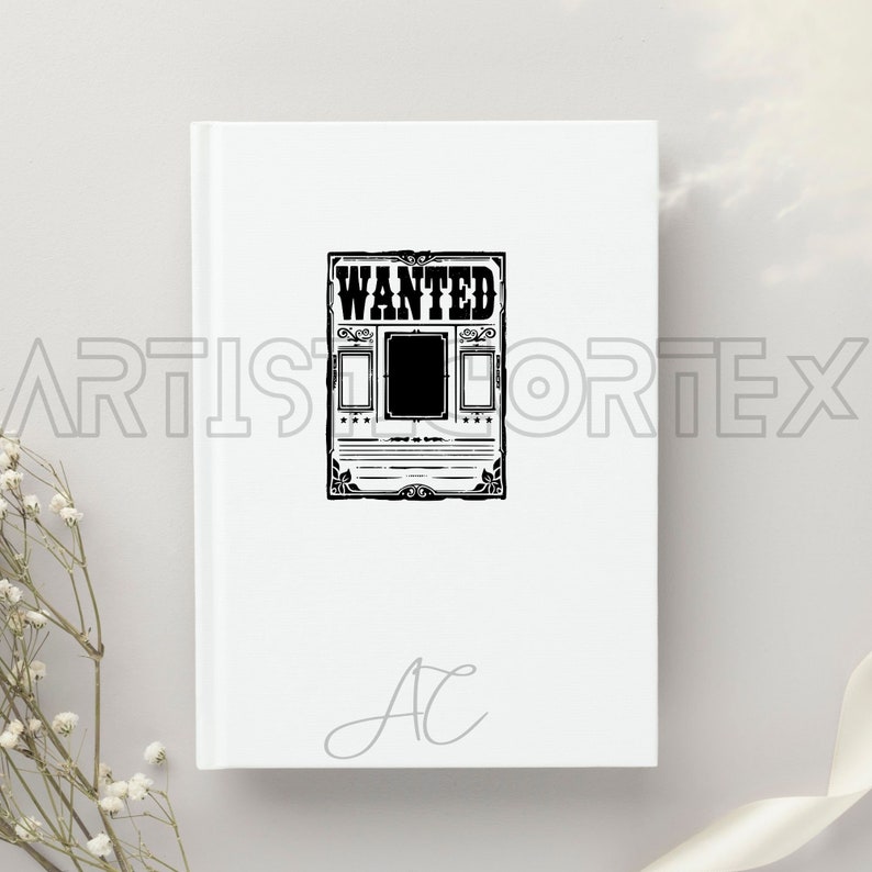 Wanted Poster SVG Bundle, Western Wanted Poster PNG, Wanted Frame ...