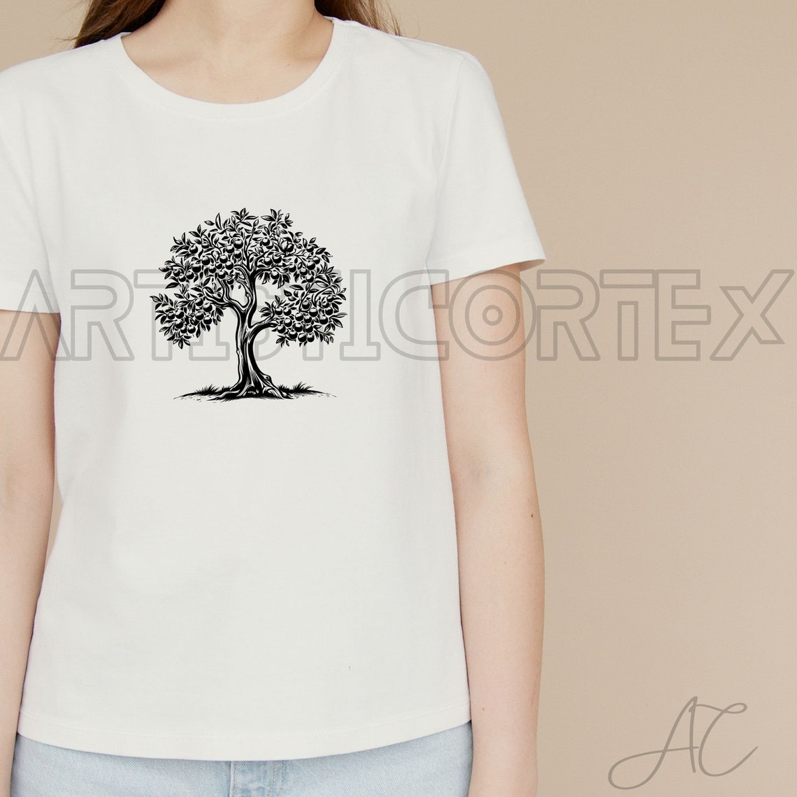 Apple Tree SVG Bundle, Apple Tree With Swing PNG, Apple Clipart, Hand ...