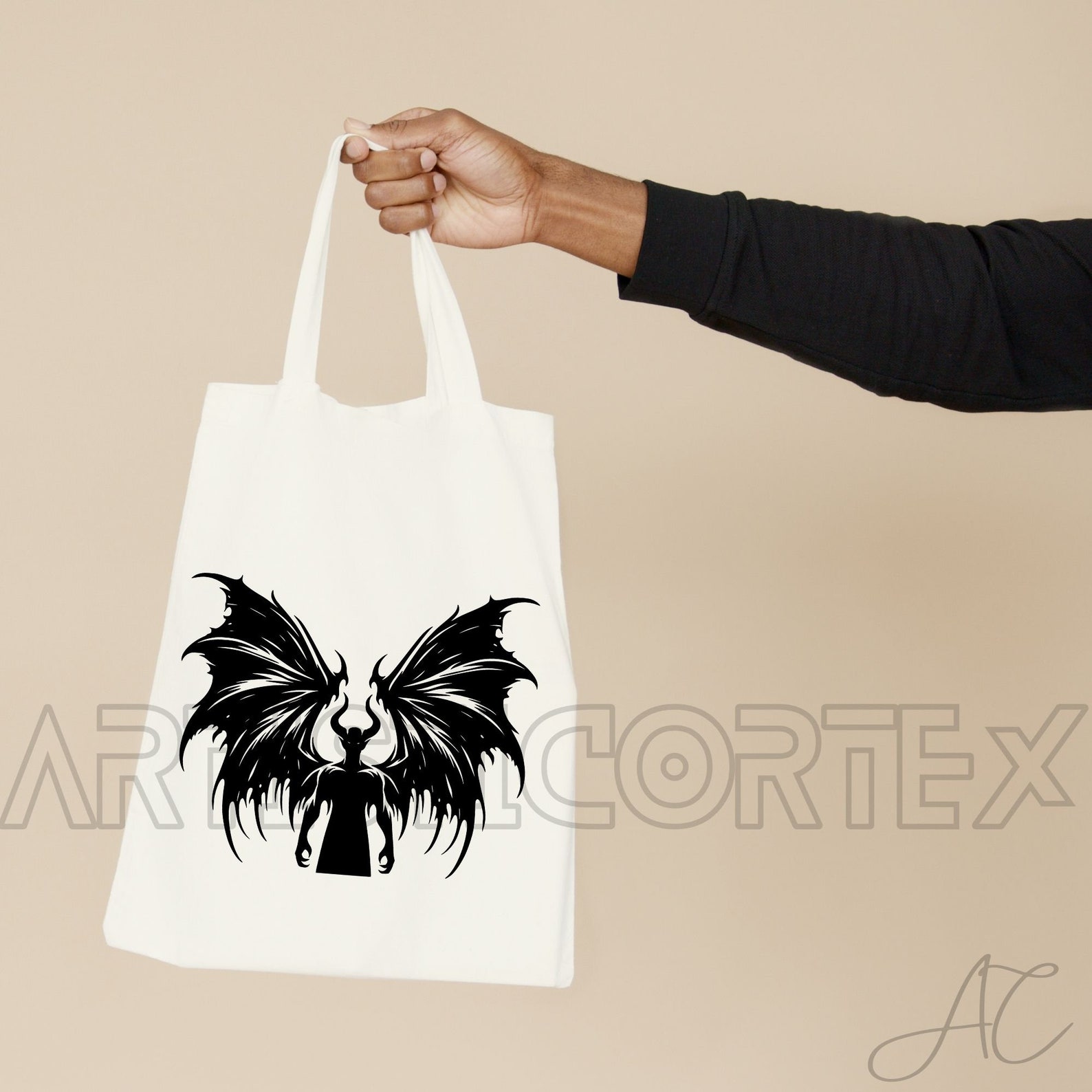 Demon SVG Bundle, Demon With Wings PNG, Demon With Suit Clipart, Hand ...