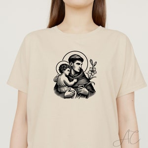 St Anthony SVG Bundle, Saint Anthony PNG, Saint Anthony of Padua ...