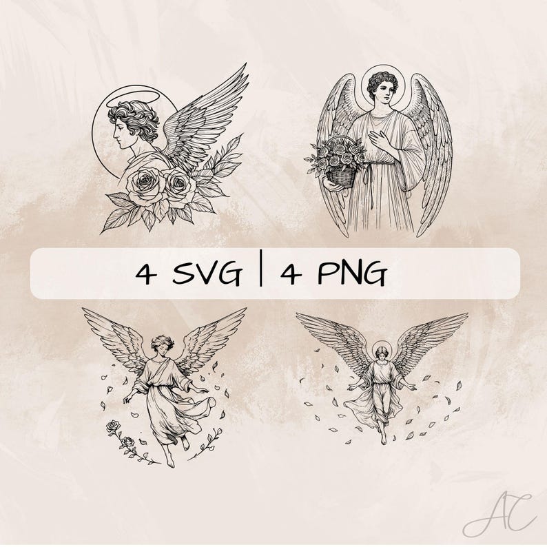 Archangel Barachiel SVG Bundle, Saint Barachiel PNG, St Barachiel and ...