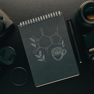 Caffeine SVG Bundle, Caffeine Molecule PNG, Coffee Clipart, Hand Drawn ...