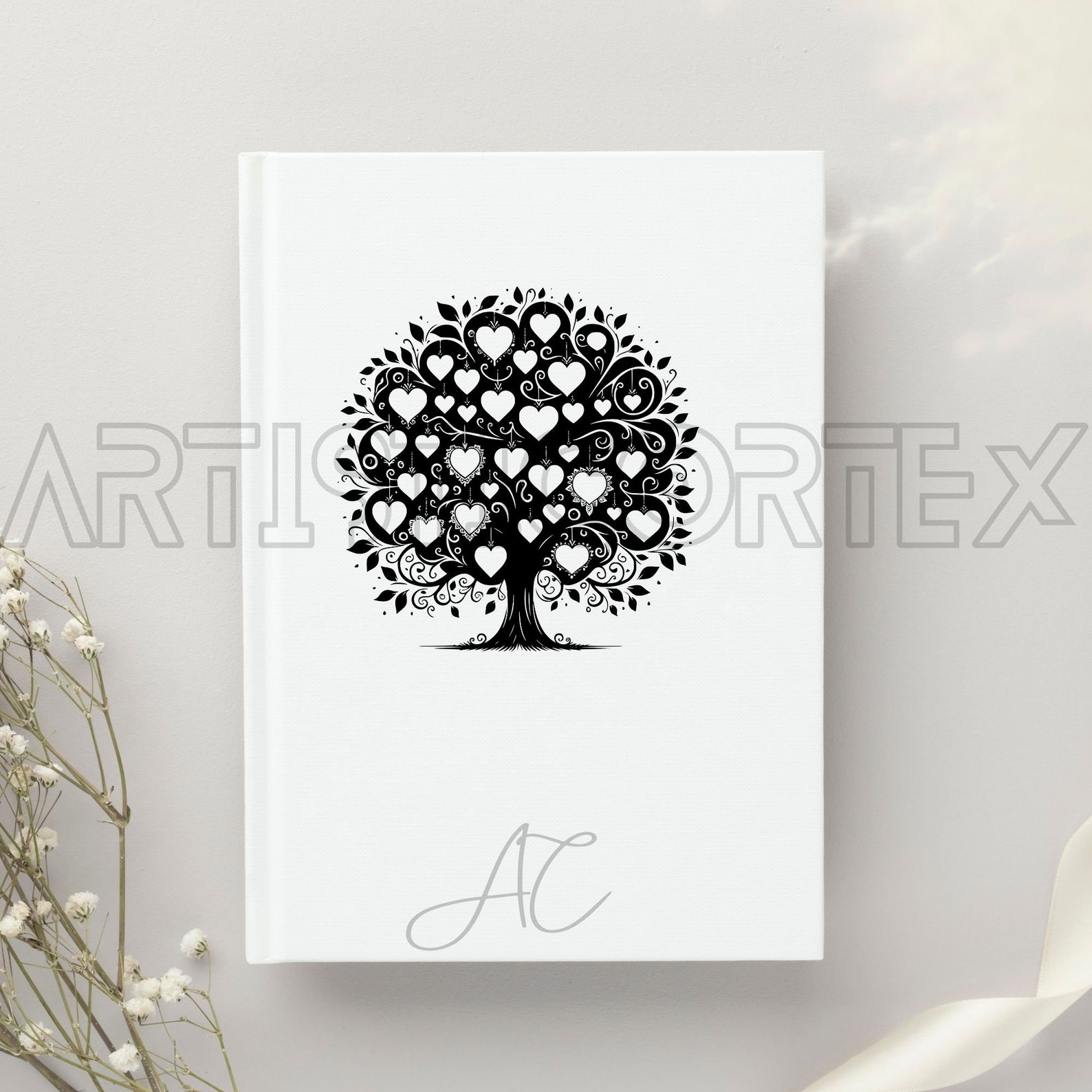 Family Tree SVG Bundle, Tree PNG, Family Clipart, Hand Drawn Family ...