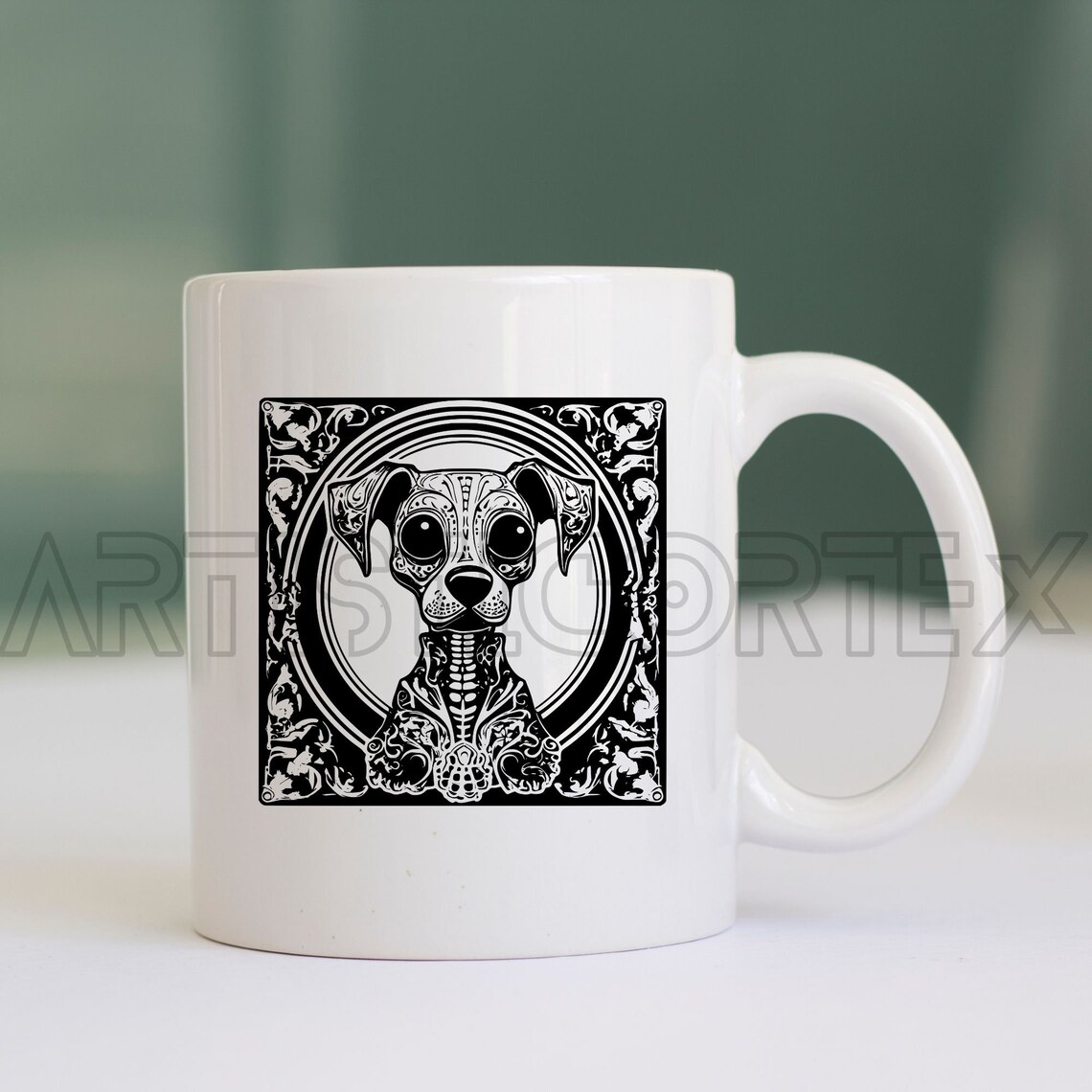 Dog Skeleton SVG Dog SVG Skeleton SVG Vector Hand Drawn - Etsy Canada