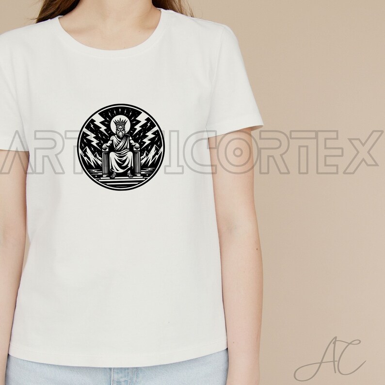 Zeus SVG Bundle God of Lightning PNG Mythology Clipart Hand - Etsy