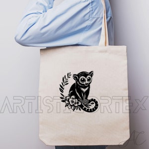 Tarsier SVG Bundle, Cute Tarsier PNG ,tarsier Clipart, Hand Drawn ...