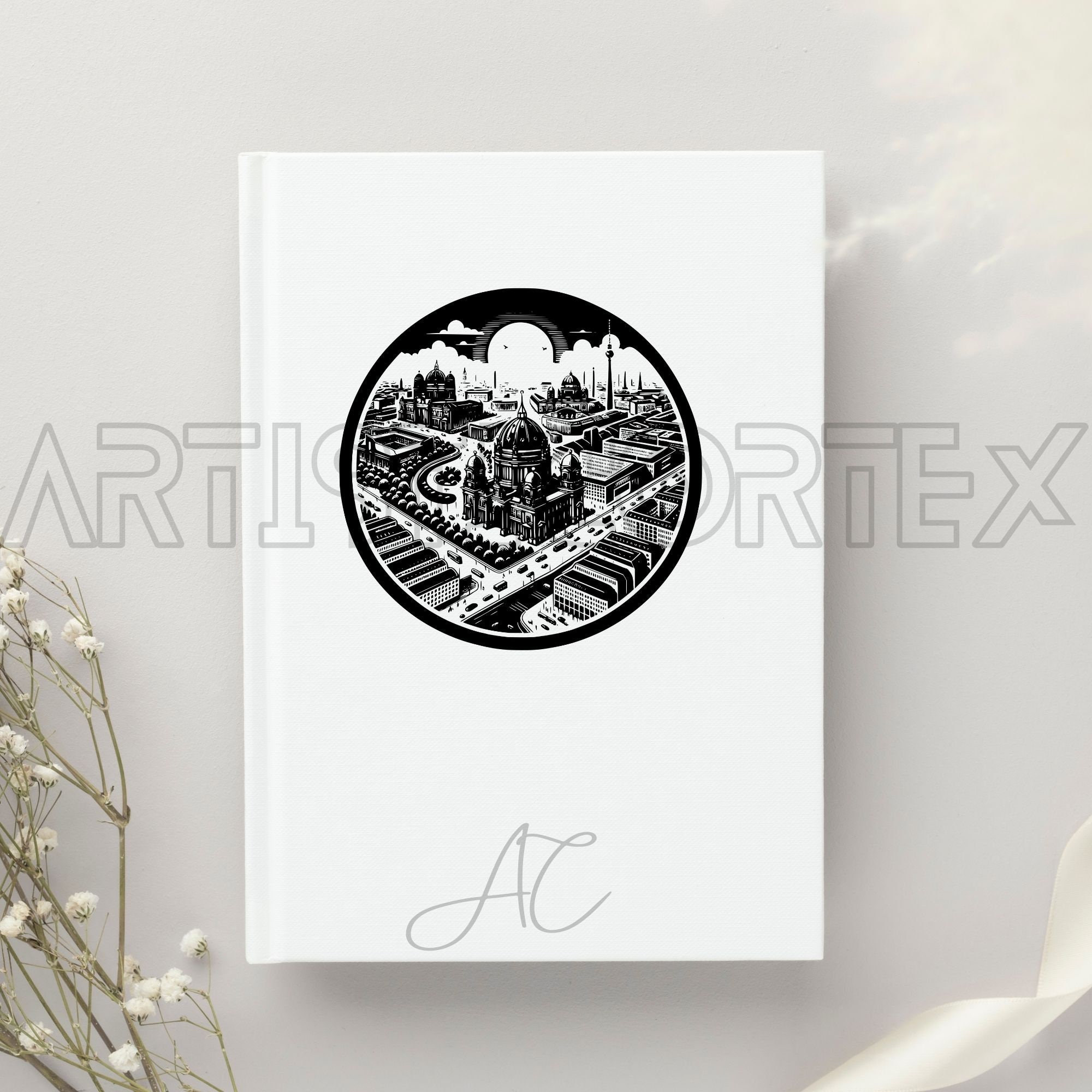 Berlin SVG Bundle, Germany Scene PNG, Berlin Wall Clipart , Hand Drawn ...