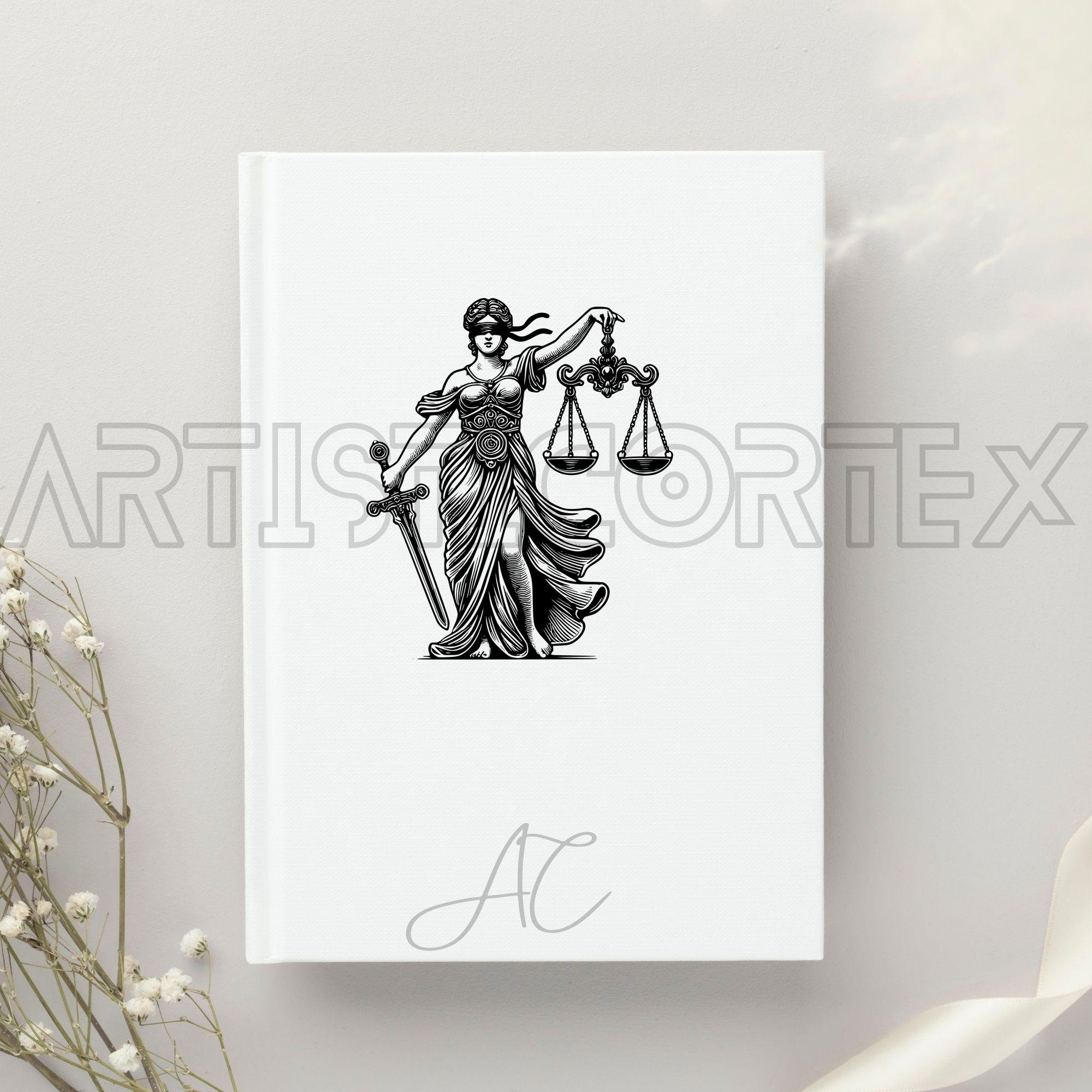 Themis SVG Bundle, Goddess of Justice PNG, Greek Goddess Clipart, Hand ...