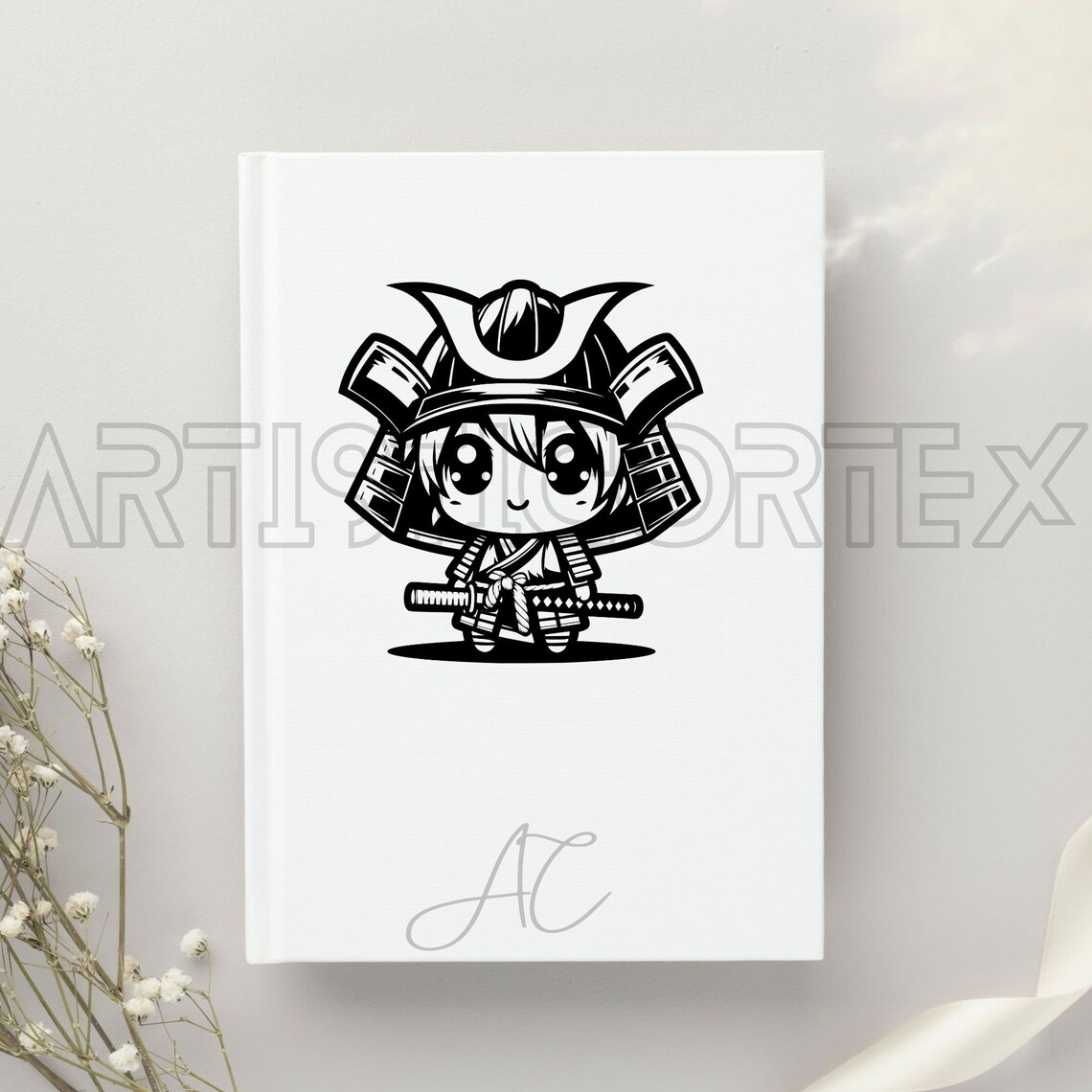 Samurai SVG Bundle, Cute Samurai PNG, Funny Samurai Clipart, Hand Drawn ...
