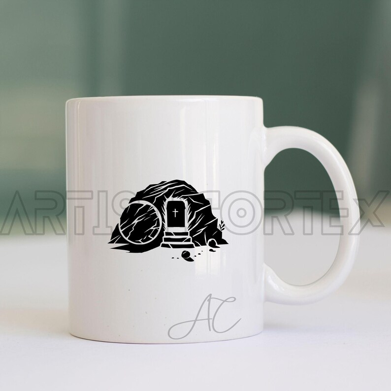 Empty Tomb SVG Bundle, Resurrection PNG ,jesus Tomb Clipart, Hand Drawn ...