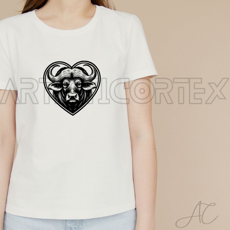 Buffalo SVG Bundle, Buffalo Face PNG, Buffalo in Snow Clipart, Hand ...