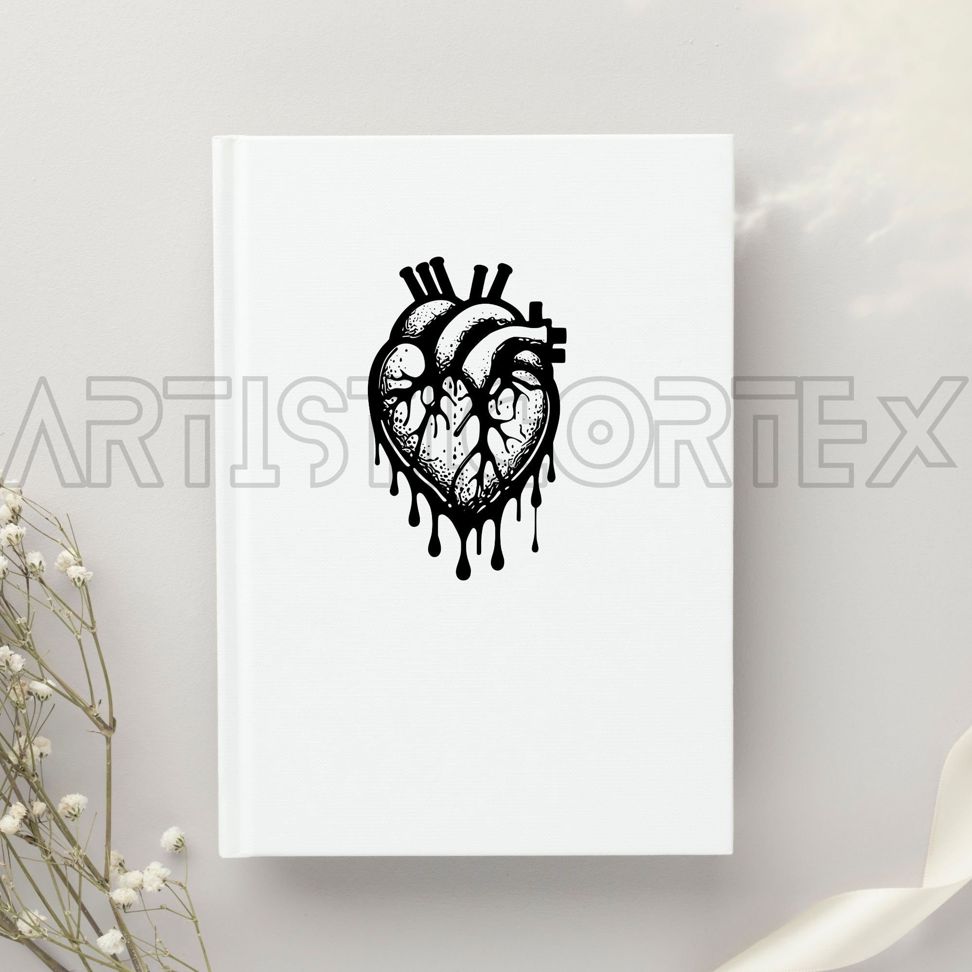 Bloody Heart SVG Bloody Brain SVG Halloween Bleeding Heart - Etsy