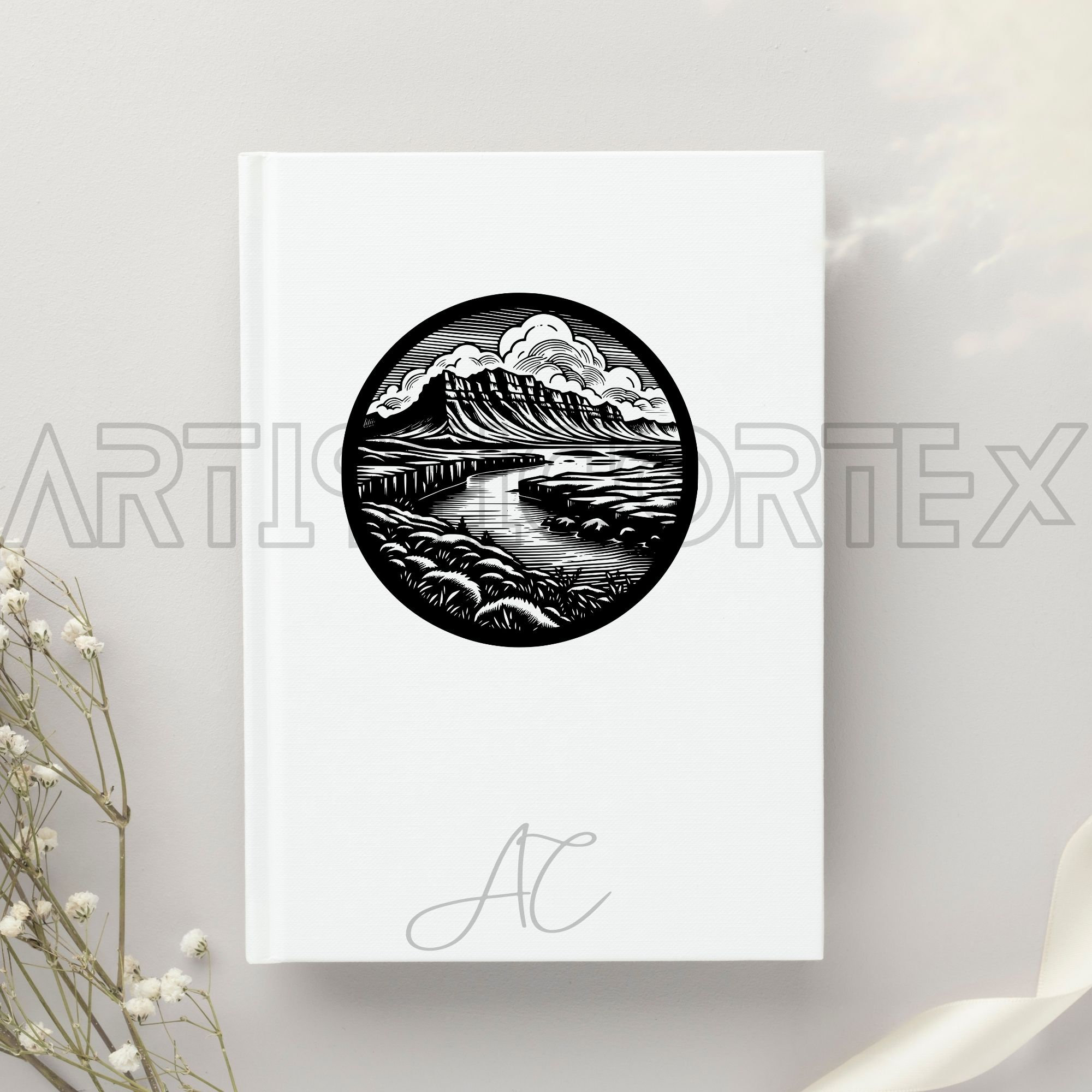 Iceland Scene SVG Bundle, Blue Lagoon PNG, Gullfoss Waterfall Clipart ...
