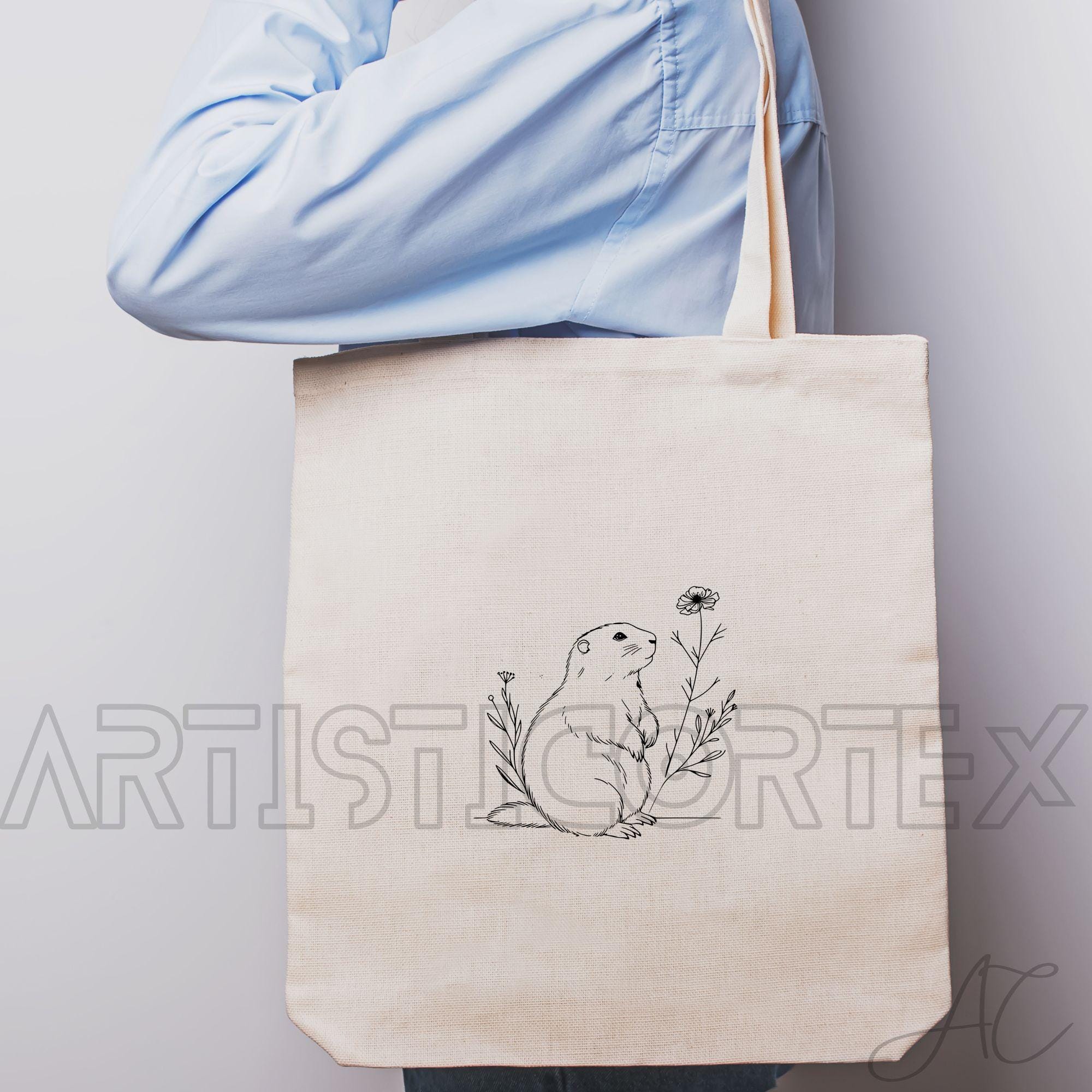 Prairie Dog SVG Bundle, Cynomys PNG ,prairie Dog Clipart, Hand Drawn ...
