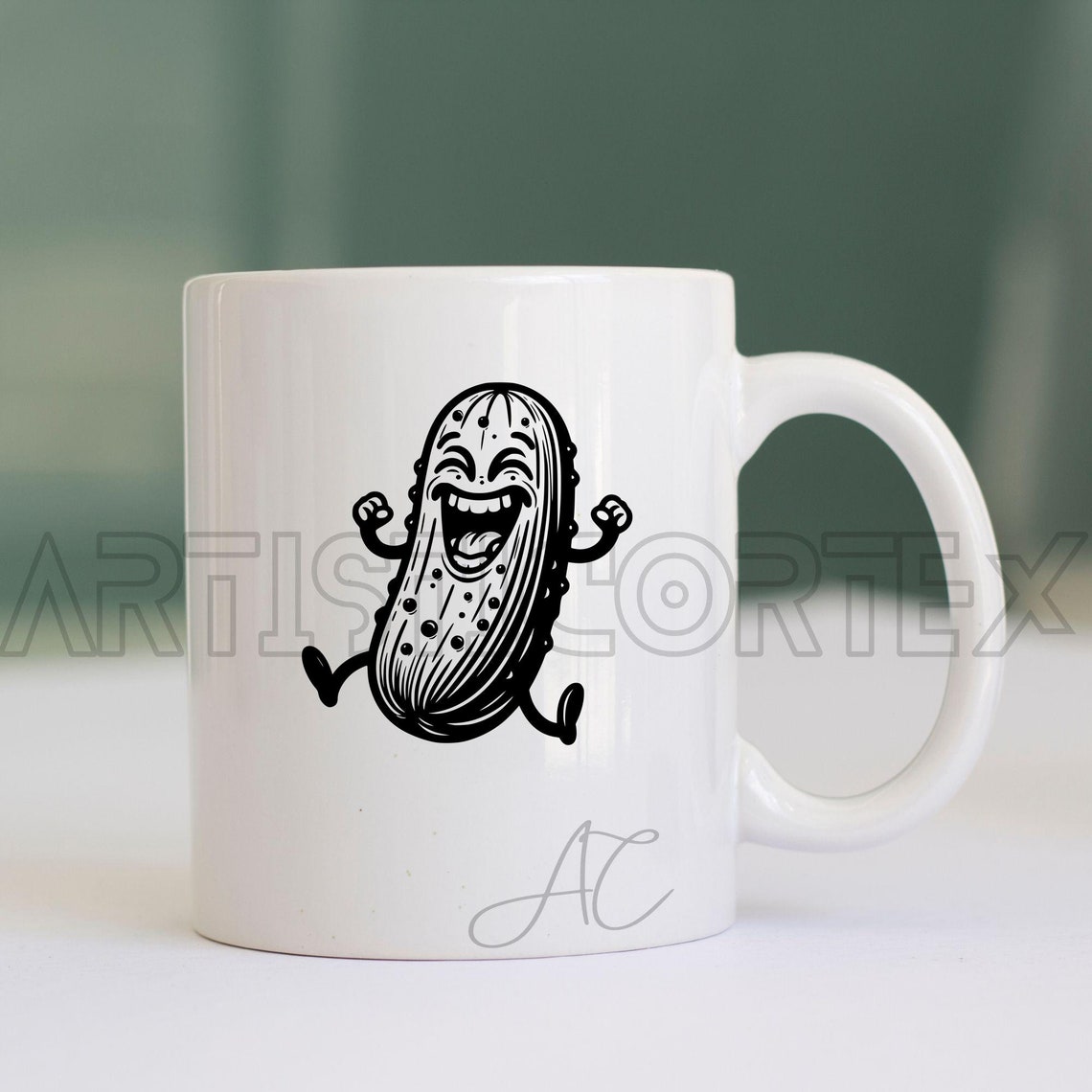 Pickle SVG Bundle, Laughing Pickle PNG ,smiling Pickle Clipart, Hand ...