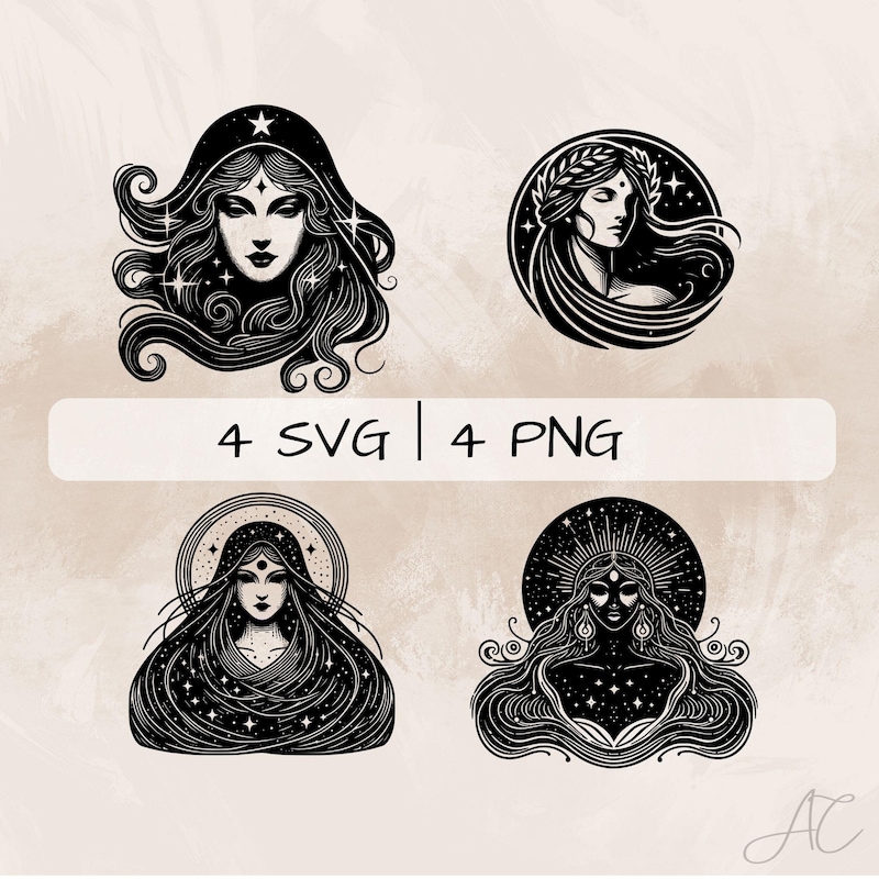 Goddess Svg - Etsy