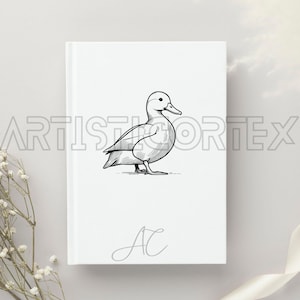 Call Duck SVG Bundle, Duck PNG, Cute Duck Clipart, Hand Drawn Call Duck ...