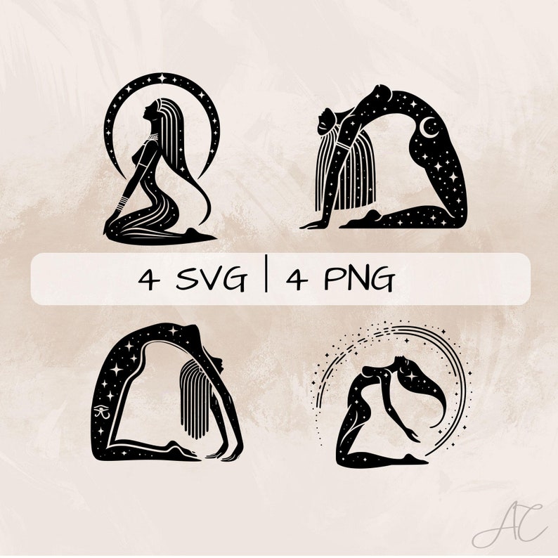 Goddess Nut SVG Bundle, Nut PNG ,goddess of the Sky Clipart, Hand Drawn ...