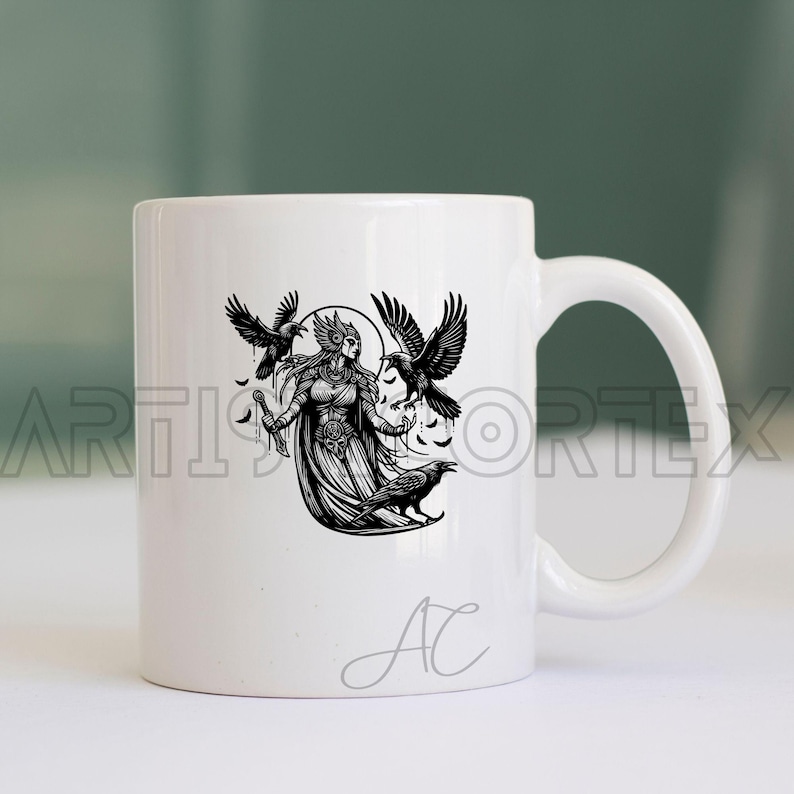 Morrigan Goddess SVG Bundle, Celtic Morrigan PNG , Celtic Mythology ...