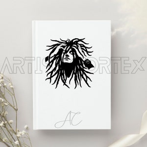 Dreadlocks SVG Bundle, Caucasian Dreadlocks PNG, Yoga Clipart, Hand ...