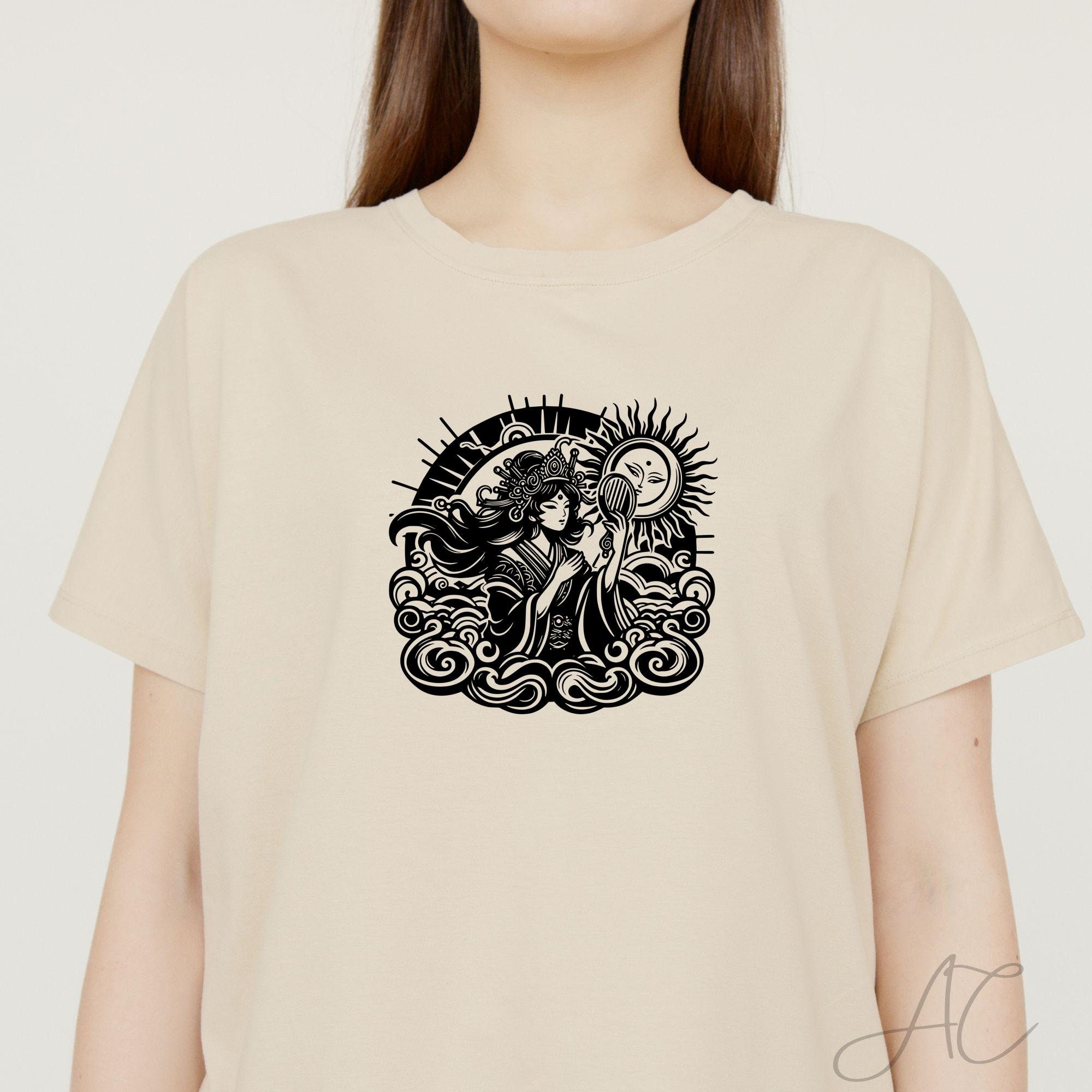 Amaterasu SVG Bundle, Amaterasu God of the Sun PNG ,japanese Amaterasu ...