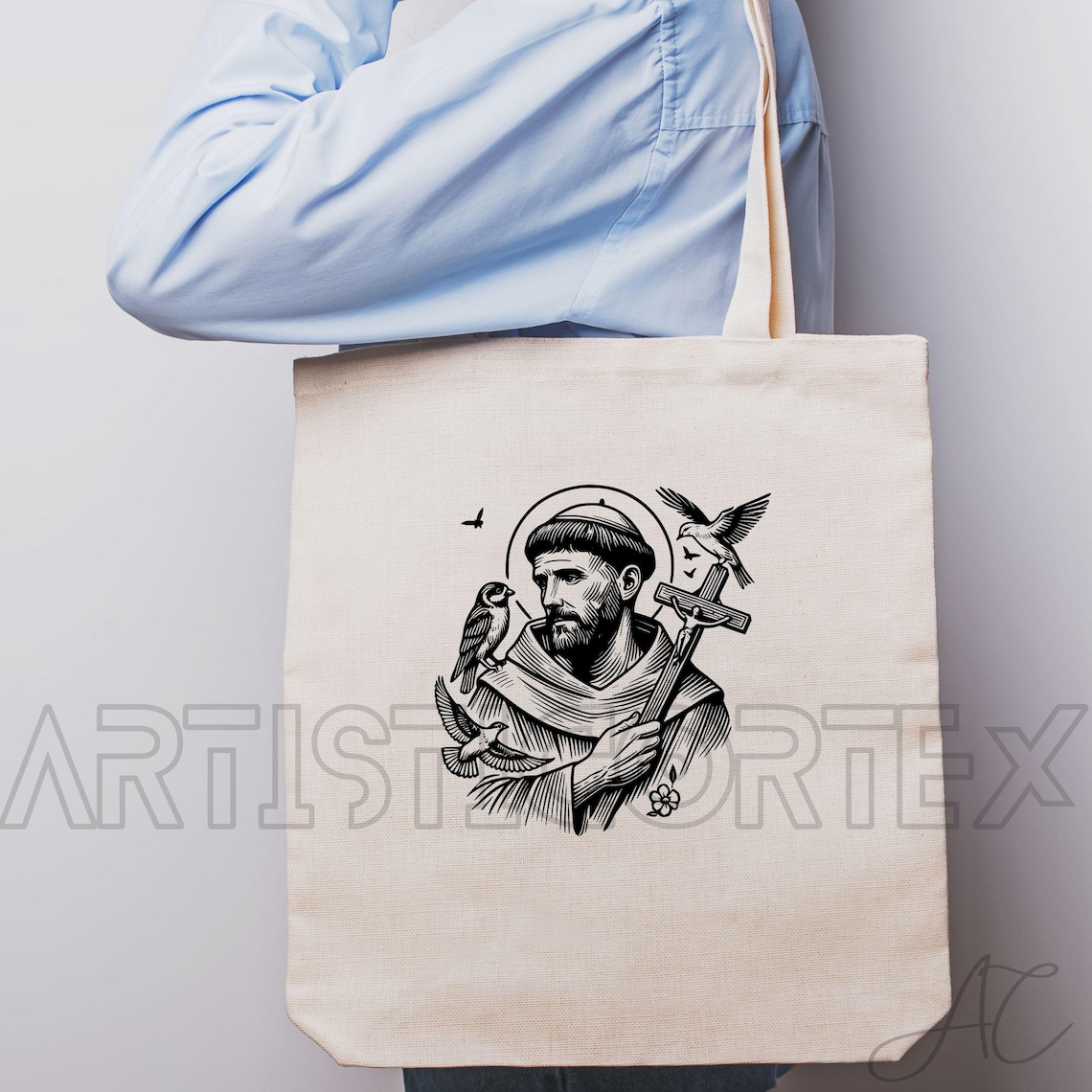 St Francis SVG Bundle, Saint Francis of Assisi PNG, Saint Francis ...