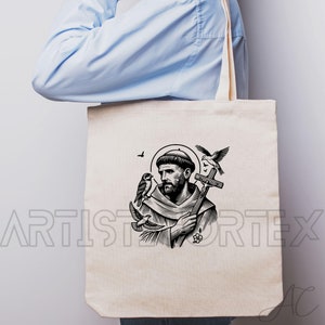 St Francis SVG Bundle, Saint Francis of Assisi PNG, Saint Francis ...