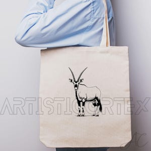 Oryx SVG Bundle, Oryx Face PNG , Floral Oryx Clipart, Hand Drawn Oryx ...