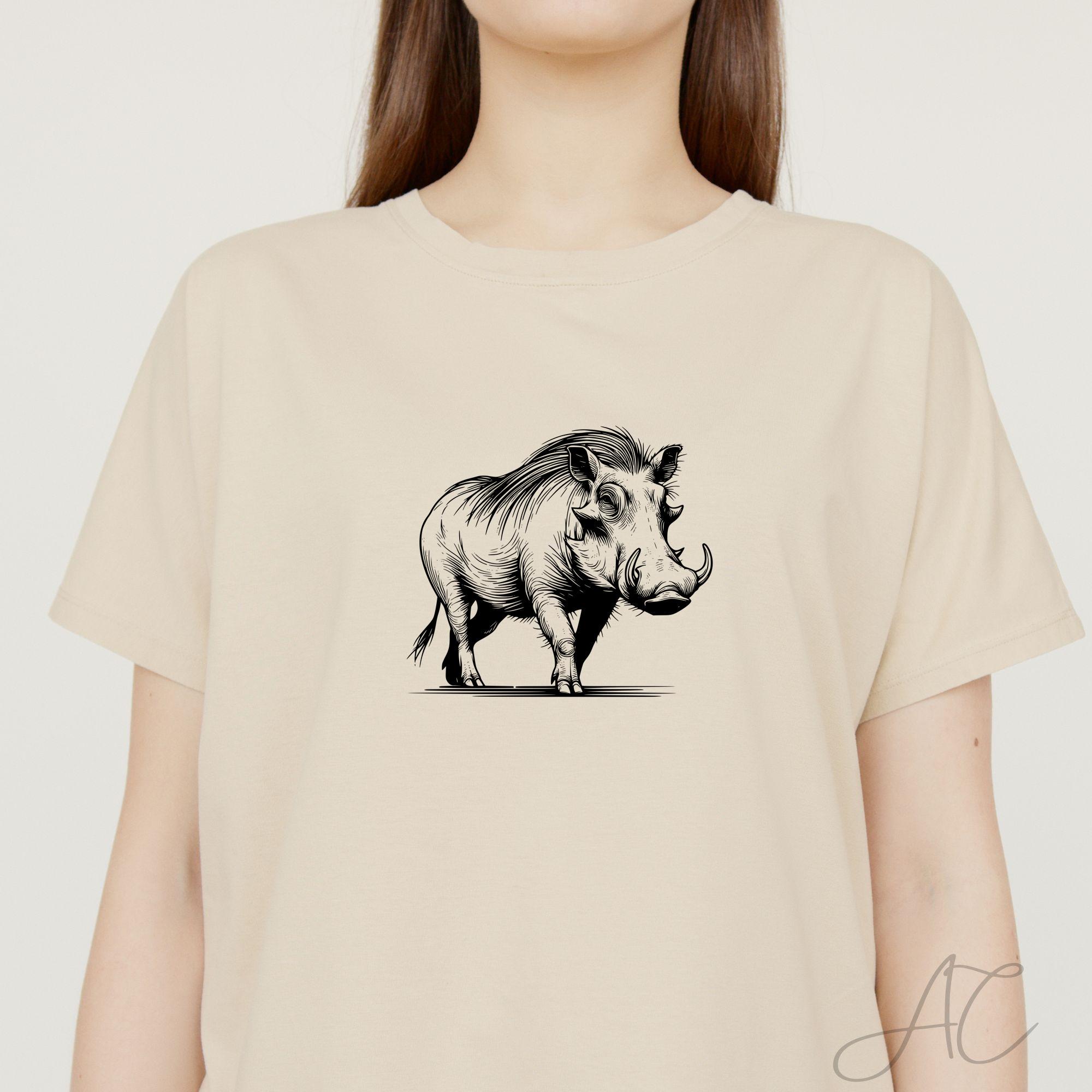 Delicate Warthog SVG Bundle, Warthog Line Art PNG, Warthog Face Clipart ...