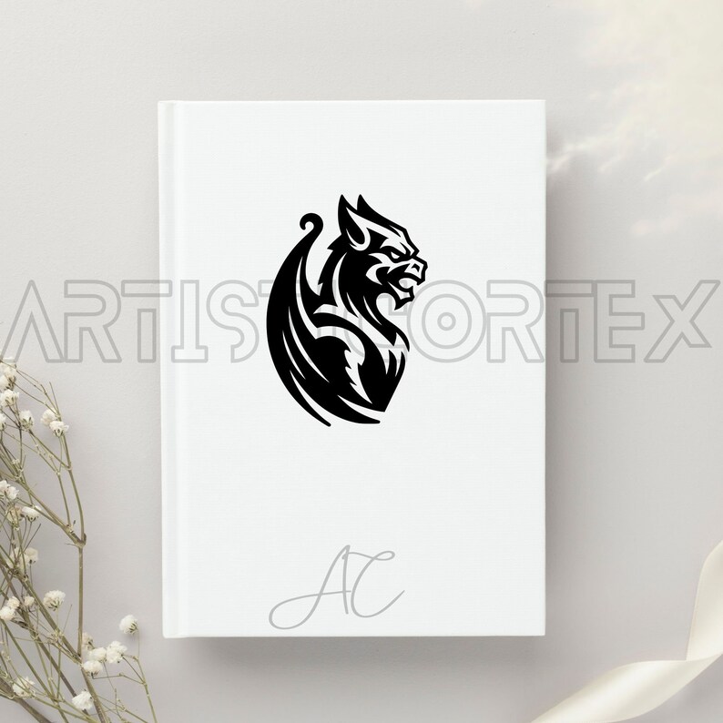 Gargoyle SVG Bundle, Stone Gargoyle PNG, Scary Gargoyle Clipart, Hand ...