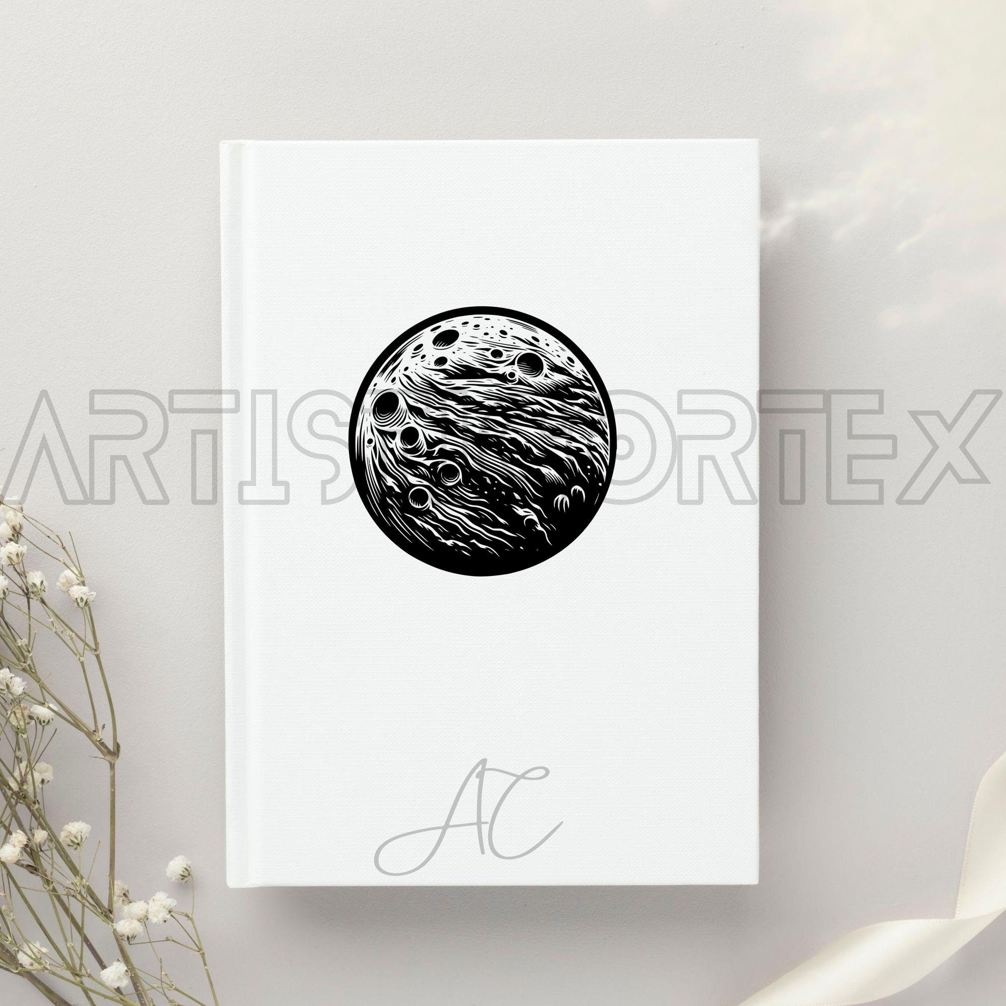 Mars SVG Bundle, Planet Mars PNG ,mars and Space Clipart, Hand Drawn ...