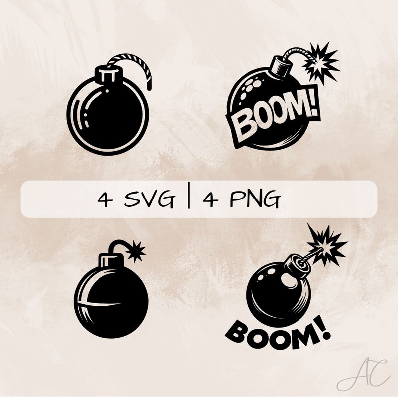 Bomb Svg - Etsy