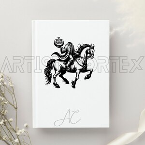 Headless Horseman SVG, PNG , Horseman Clipart , Halloweens, Hand Drawn ...