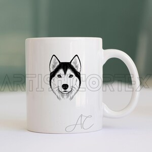 Huskador Line Art SVG Bundle, Siberian Husky PNG, Labrador Retriever ...