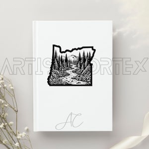 Oregon SVG Bundle, Oregon Map PNG ,oregon Outline Clipart, Hand Drawn ...