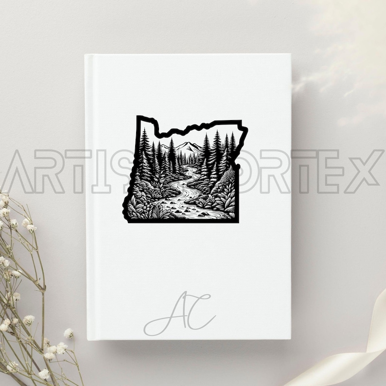 Oregon SVG Bundle, Oregon Map PNG ,oregon Outline Clipart, Hand Drawn ...