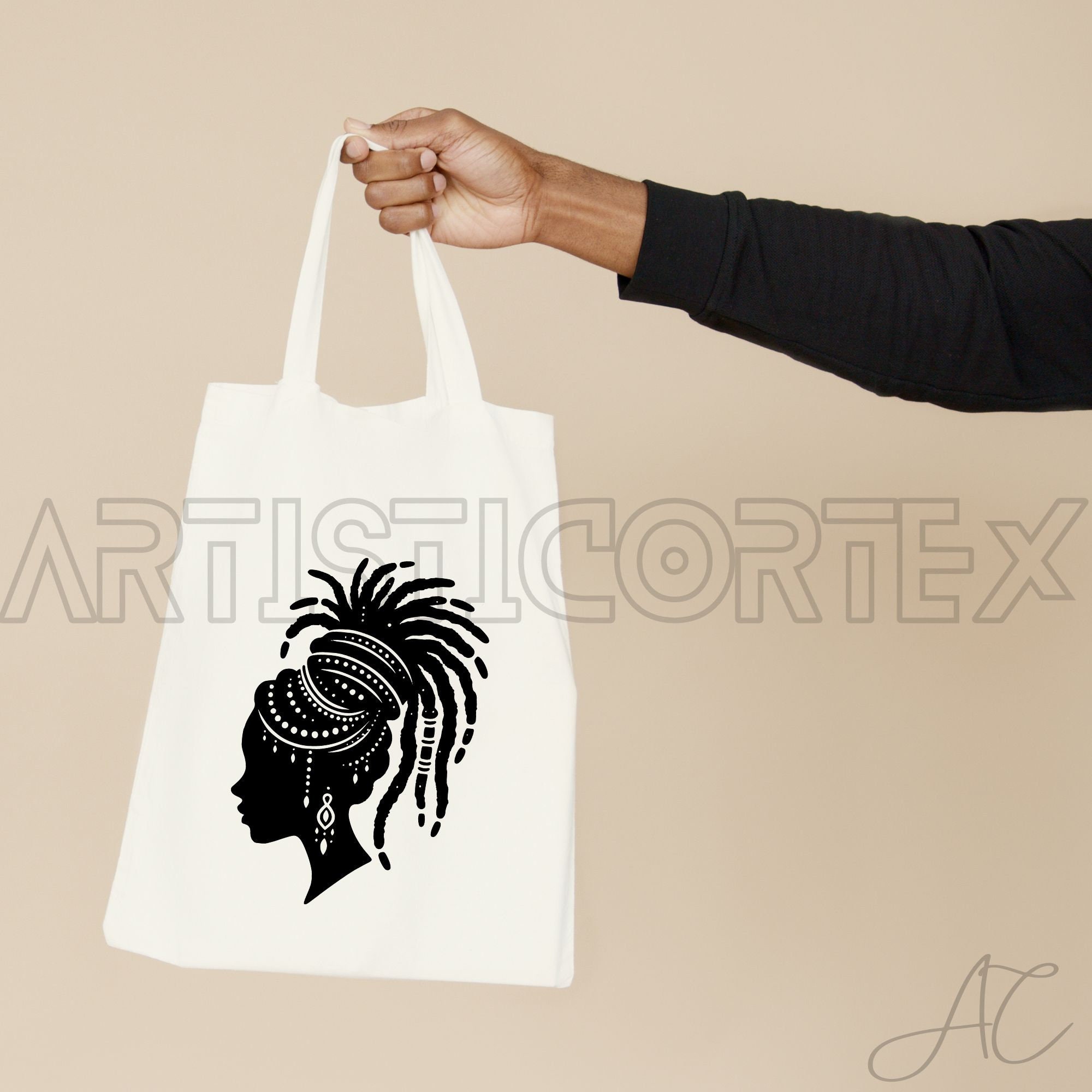 Dreadlocks SVG Bundle, Dreadlocks Silhouette PNG, Hair Clipart, Hand ...