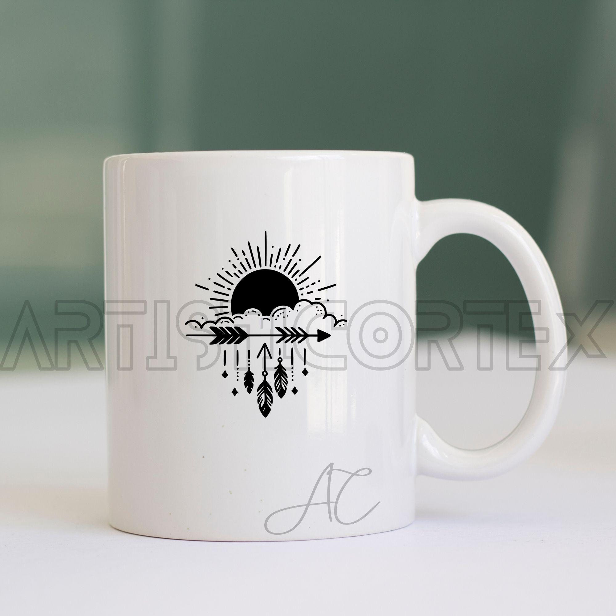 Boho Sun SVG Bundle, Celestial Sun PNG, Sun and Clouds Clipart, Hand ...