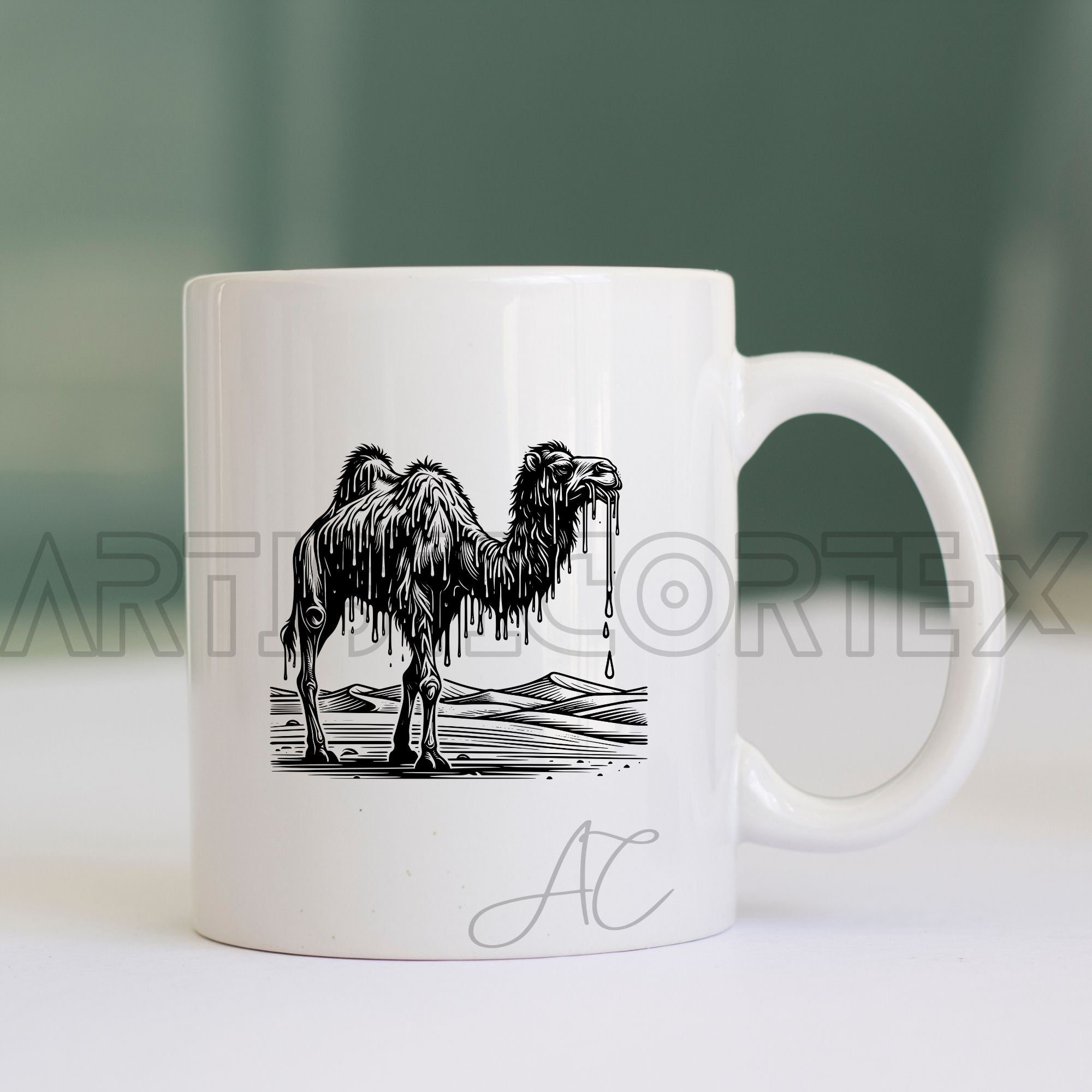 Desert SVG Bundle, Desert Scene PNG, Desert and Cactus Clipart, Hand ...