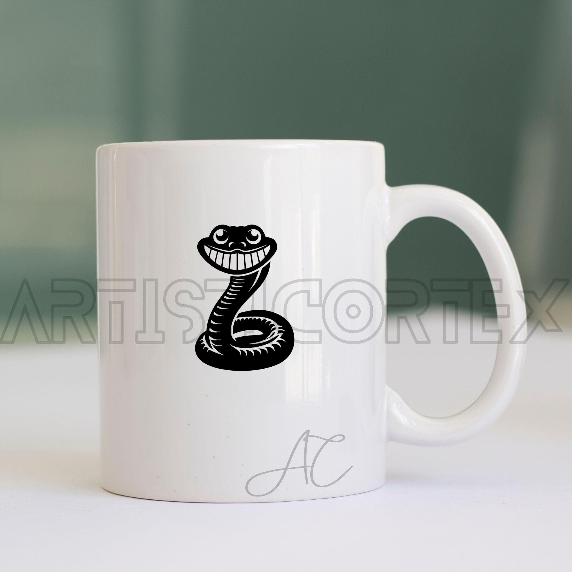Snake SVG Bundle, Smiling Snake PNG , Funny Snake Clipart, Hand Drawn ...
