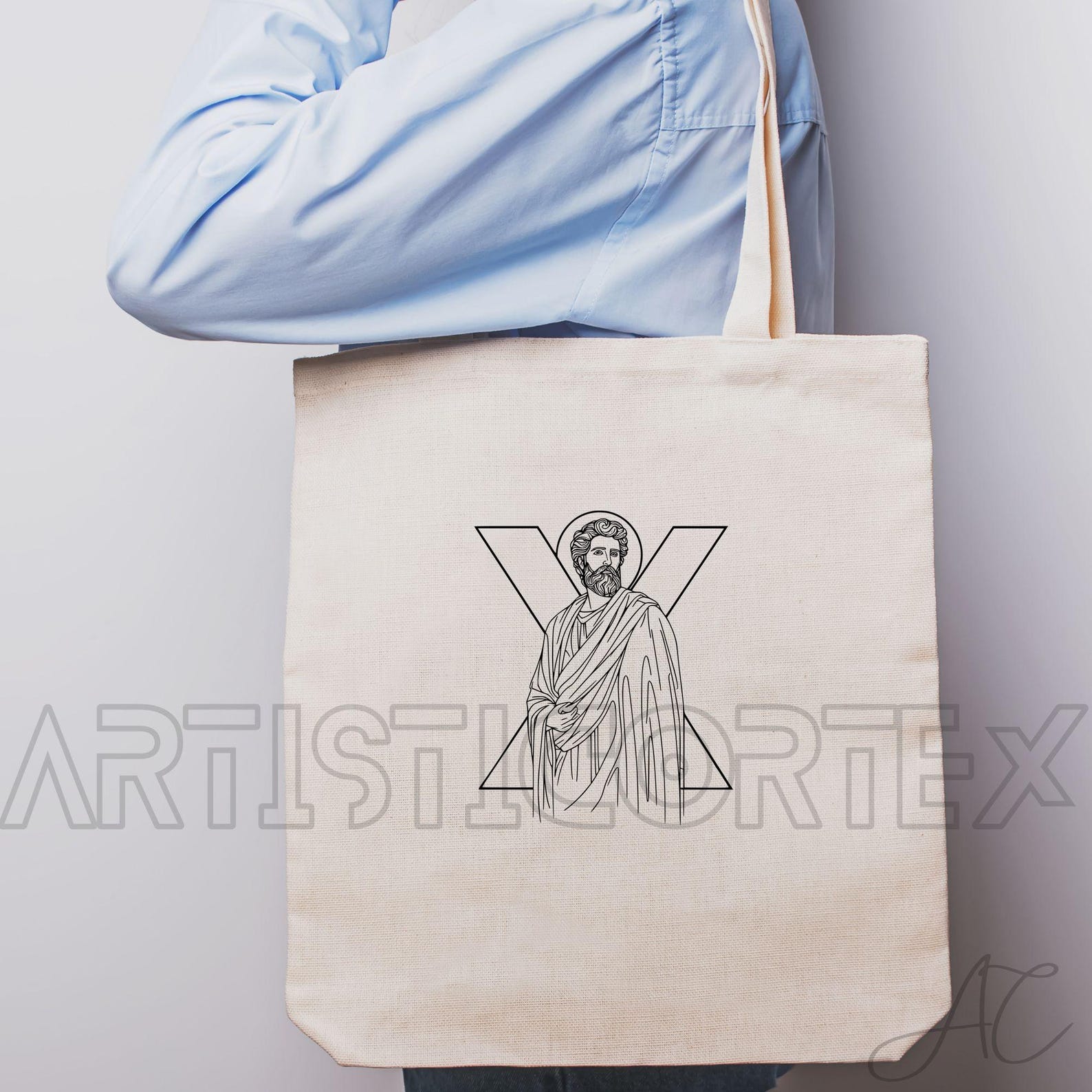 St Andrew SVG Bundle, Andrew the Apostle PNG, Saint Andrew Clipart ...