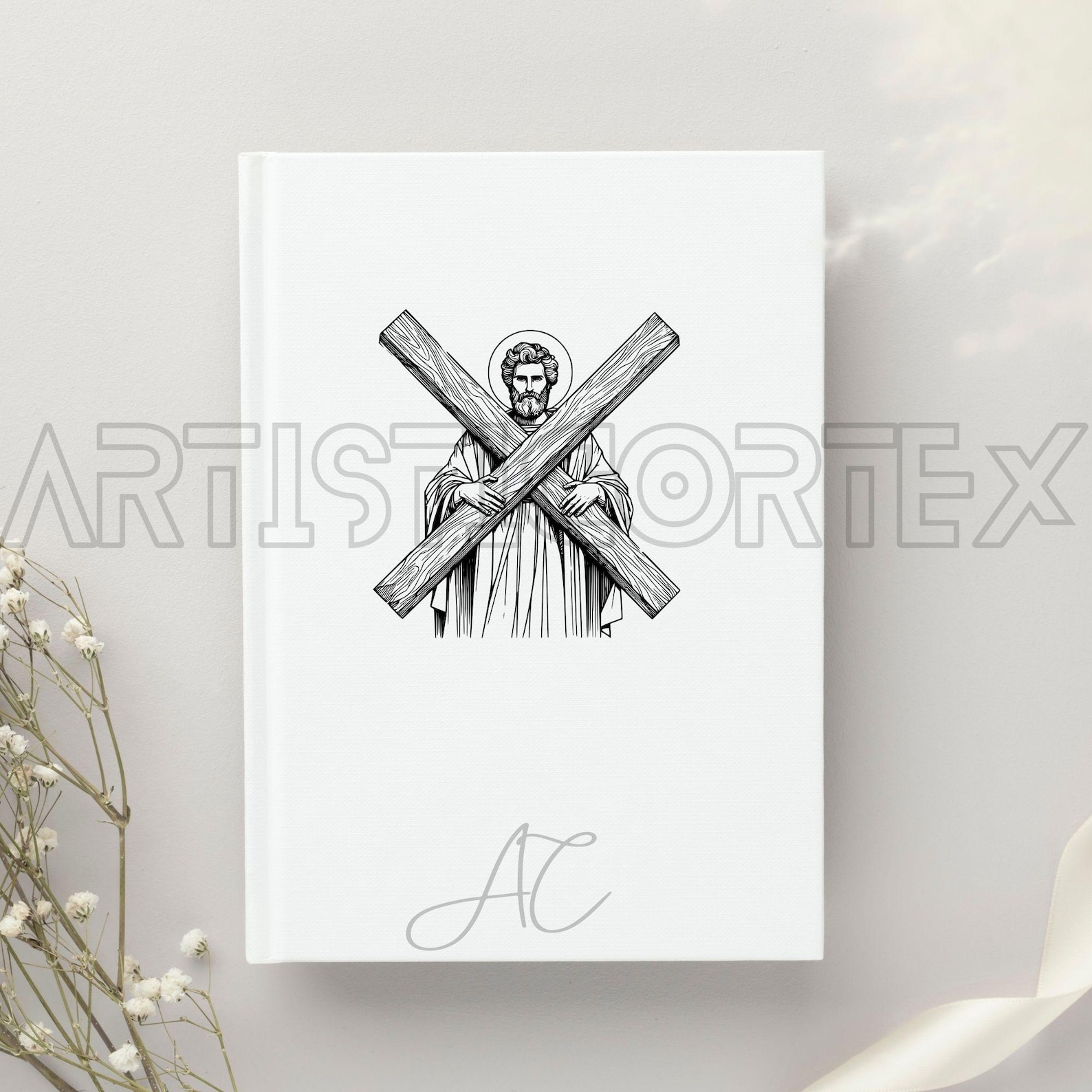 St Andrew SVG Bundle, Andrew the Apostle PNG, Saint Andrew Clipart ...
