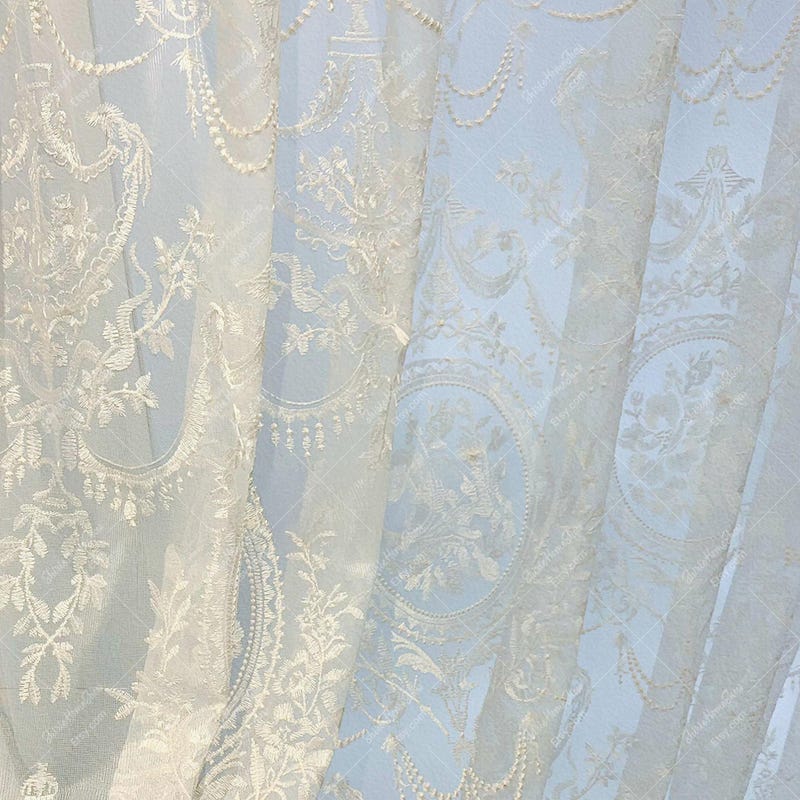 French Sheer Curtains - Etsy