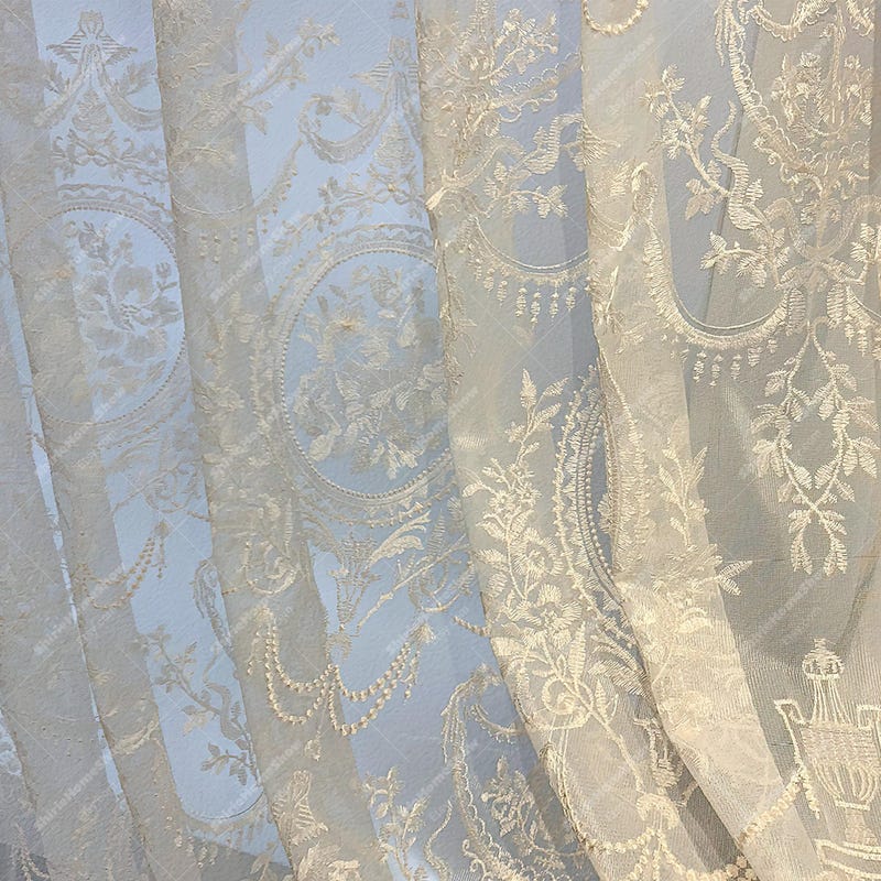Rococo Curtains - Etsy