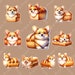Corgi | Cute Corgi Bread Loaf Clipart Png,commercial Use,printable ...