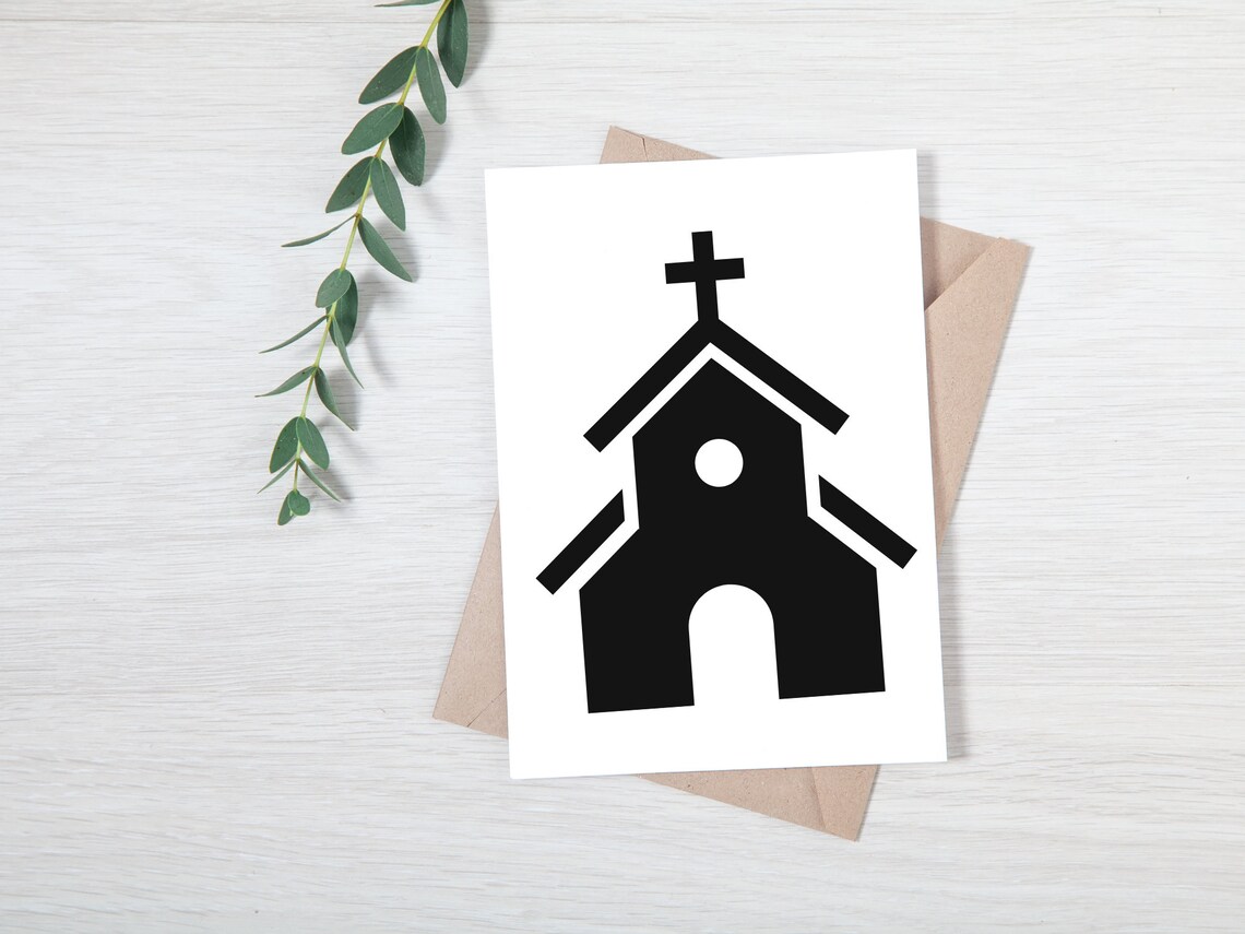 Church SVG, Church Cricut, Church Silhouette, Church Cut File ...